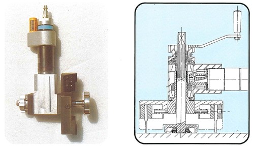 MACHINE DE CAROTTAGE SUR TOLE